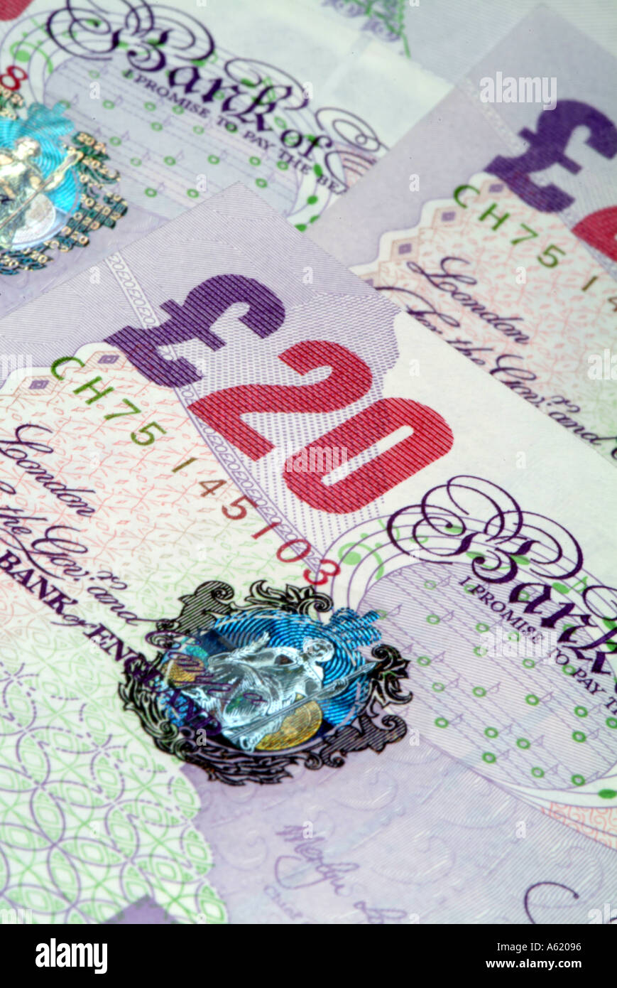 20 pound note hi-res stock photography and images - Alamy