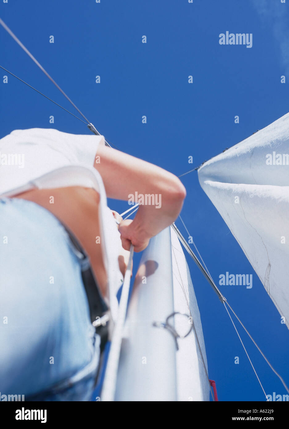 Reefing the sails hi-res stock photography and images - Alamy