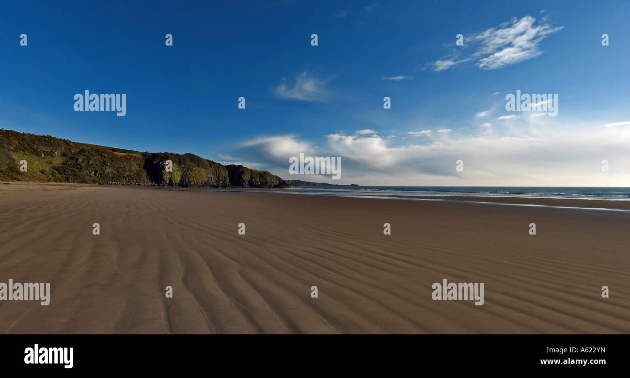 Lunan Bay Looking North towards Montrose Stock Photo - Alamy