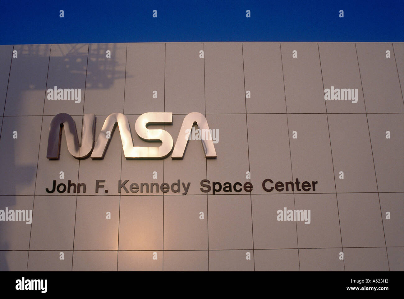 Nasa sign kennedy space center hi-res stock photography and images - Alamy