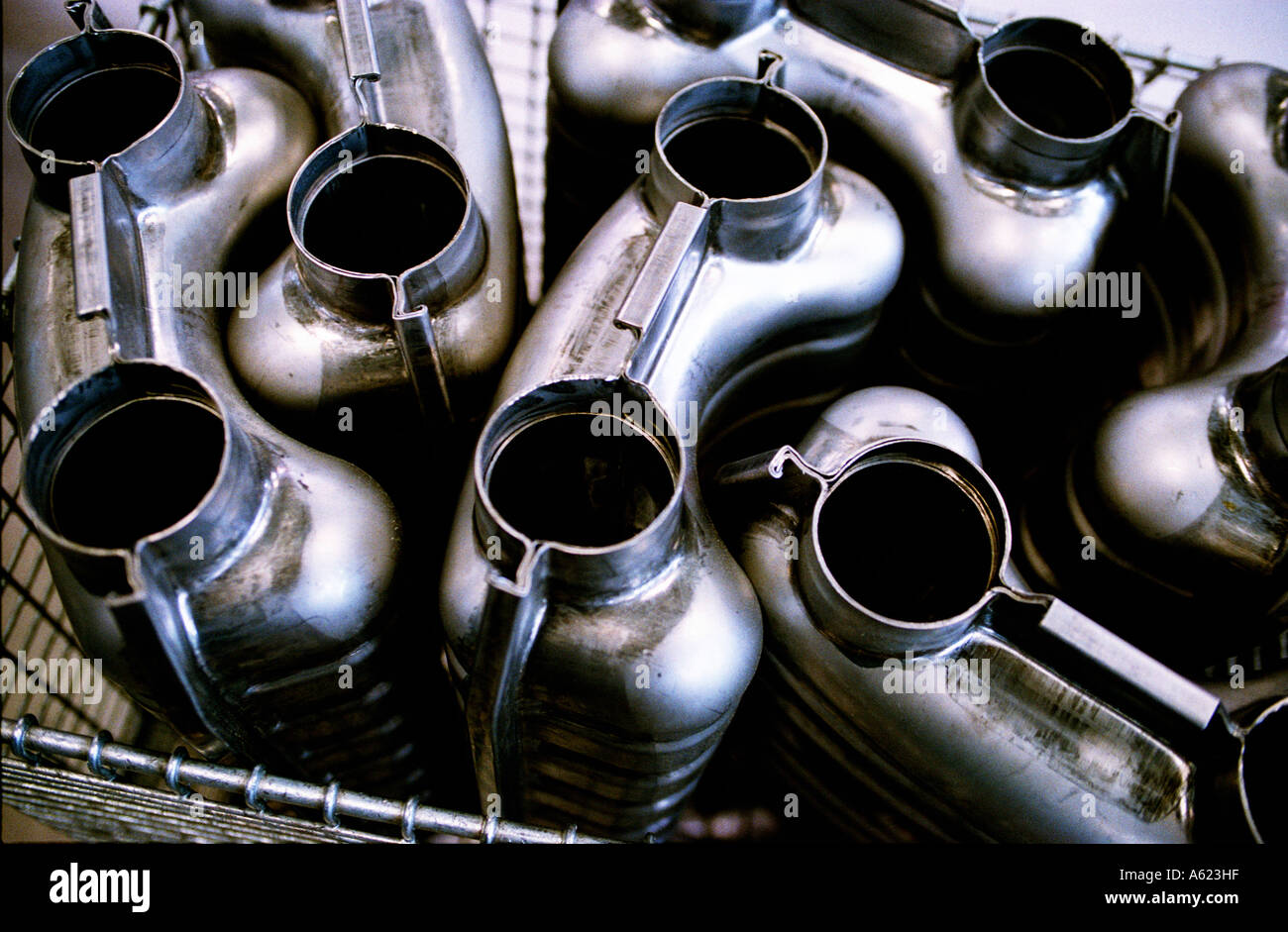Mufflers hi-res stock photography and images - Alamy
