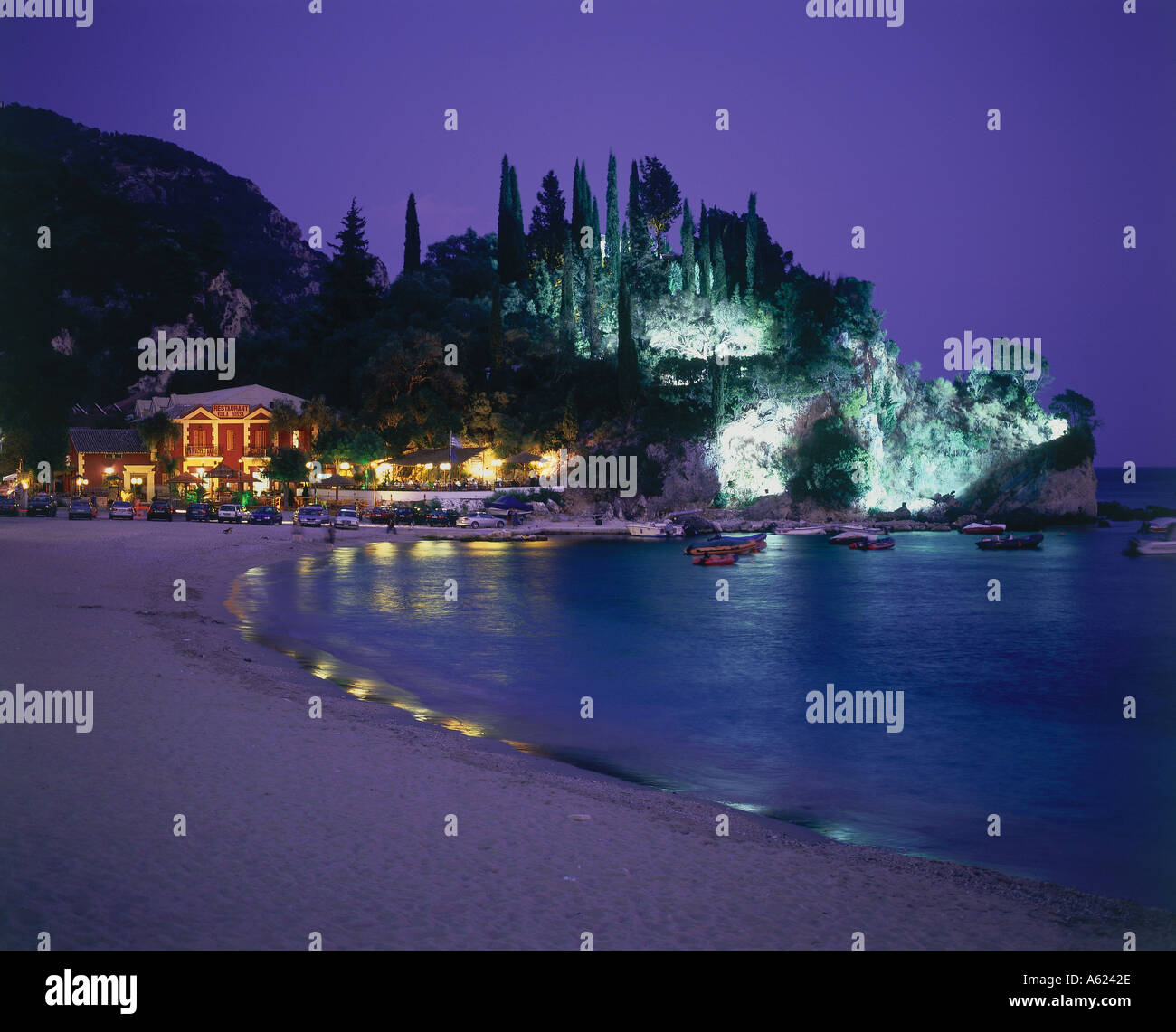 Krioneri beach parga hi-res stock photography and images - Alamy