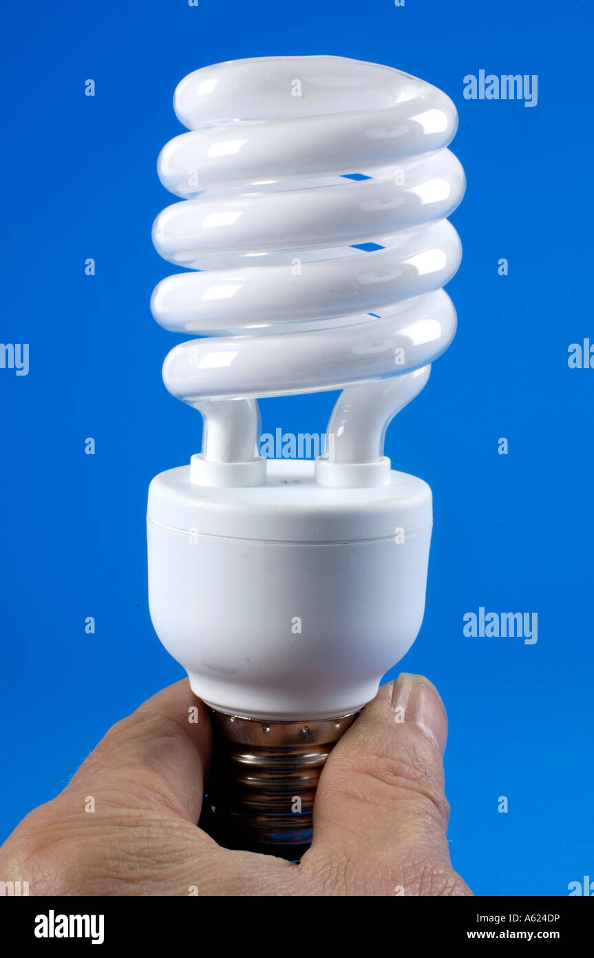 Energy saving bulb Stock Photo - Alamy
