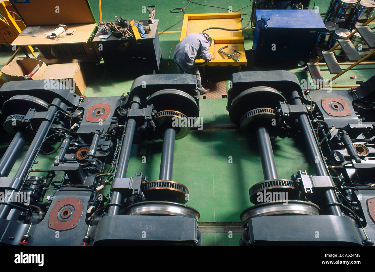 Train factory hi-res stock photography and images - Alamy