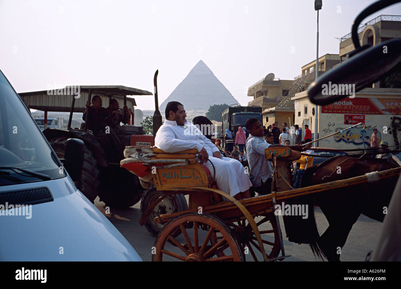 Cart city egyptian man hi-res stock photography and images - Alamy