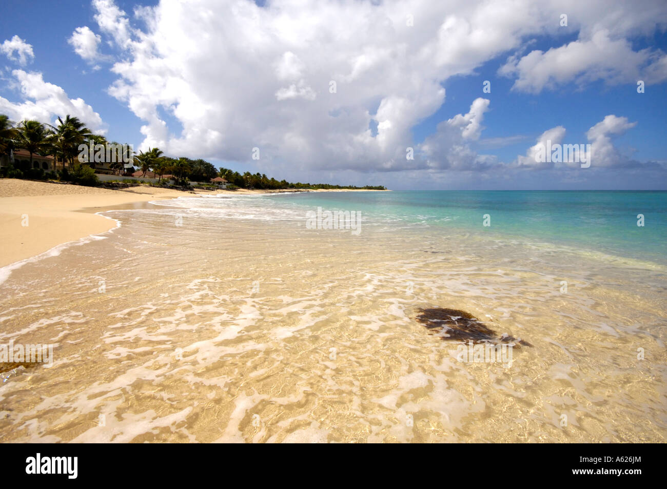 St Maarten Plum Bay Stock Photo - Alamy