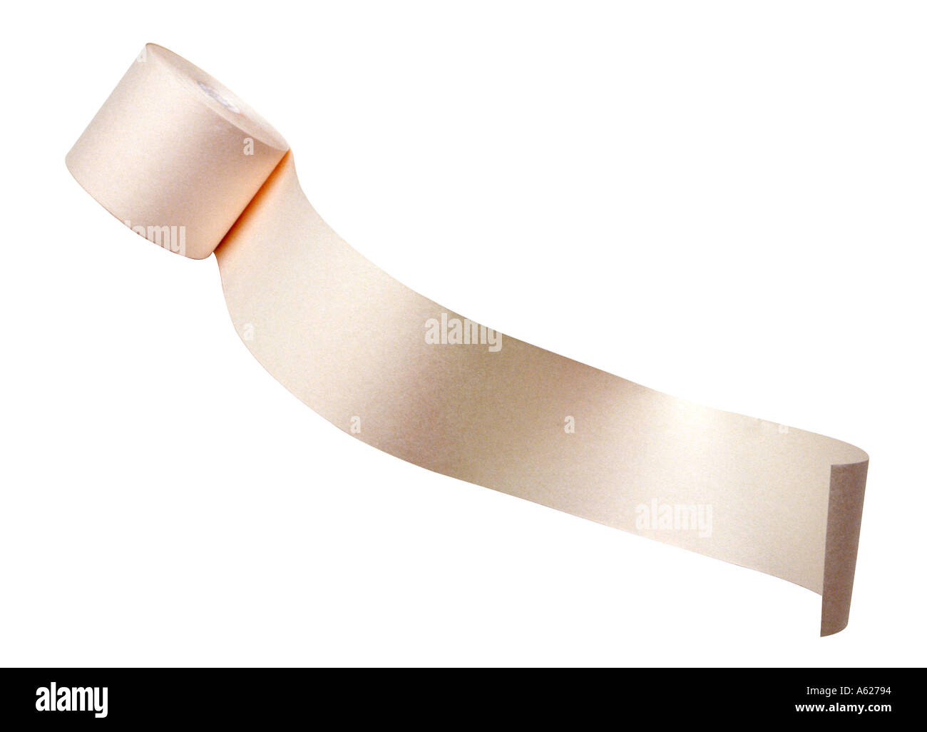 Roll of adding machine paper Stock Photo - Alamy