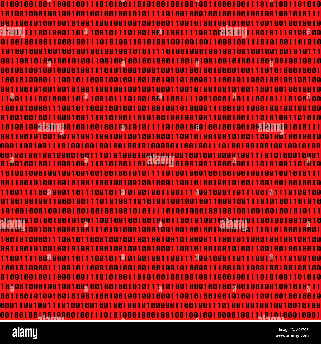 Page of binary numbers Stock Photo - Alamy