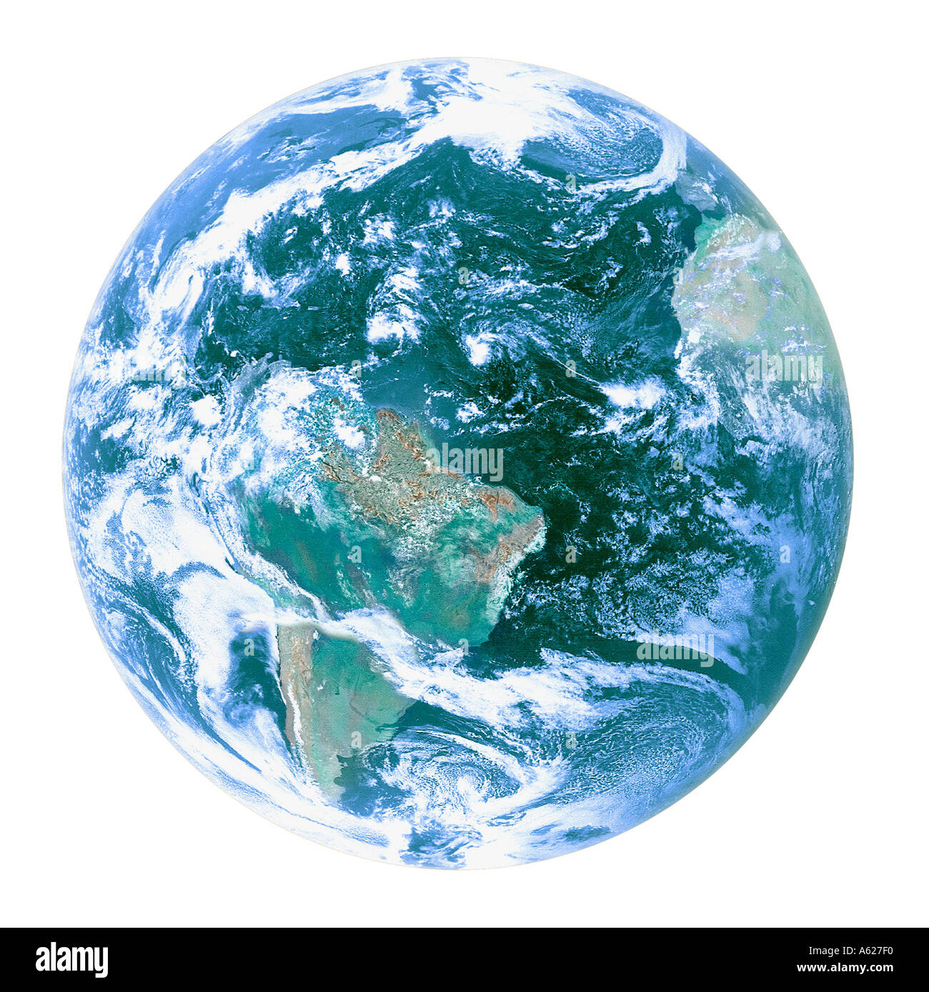 Colorized version of Earth Stock Photo - Alamy