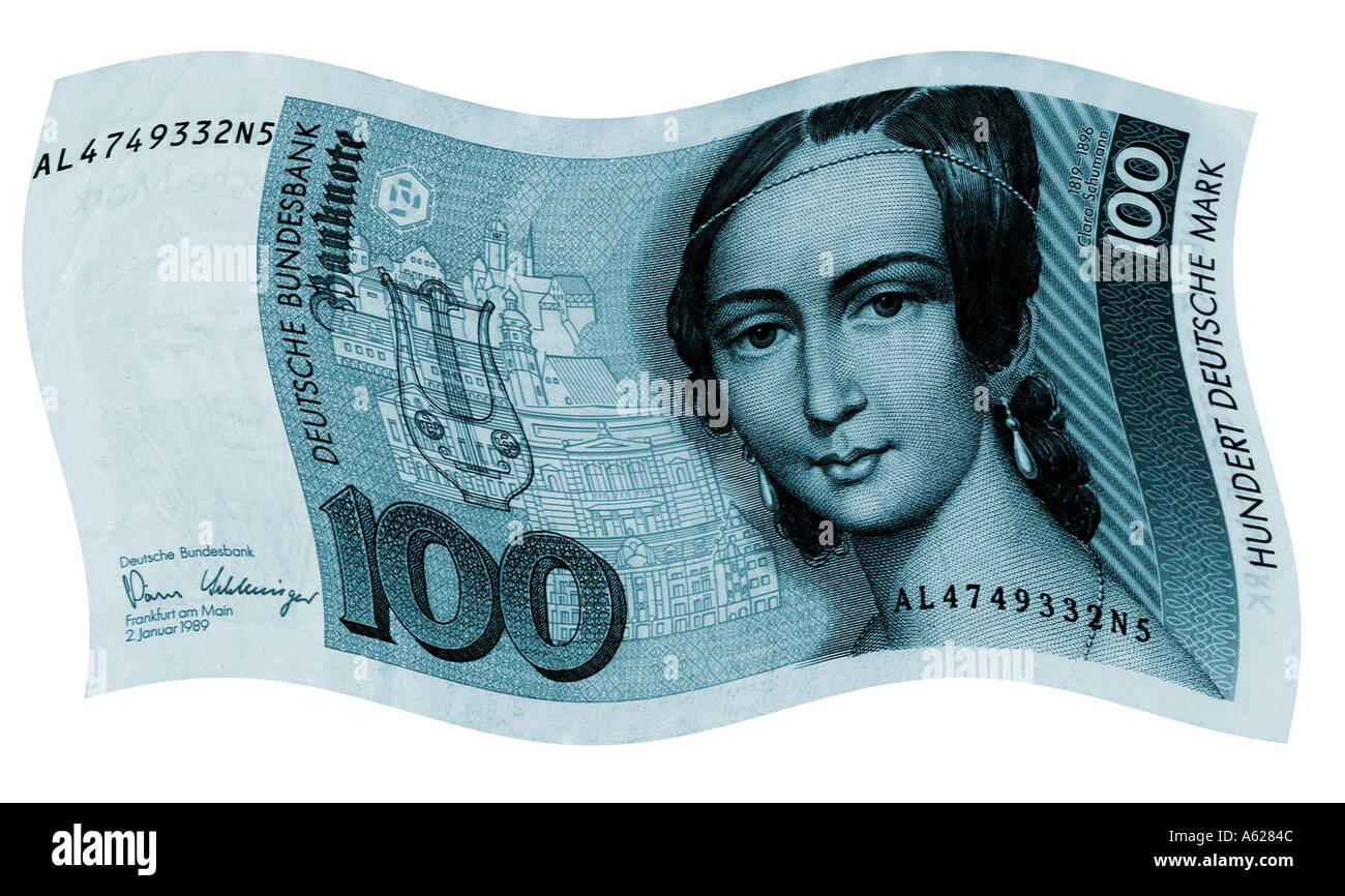 100 deutsche mark hi-res stock photography and images - Alamy