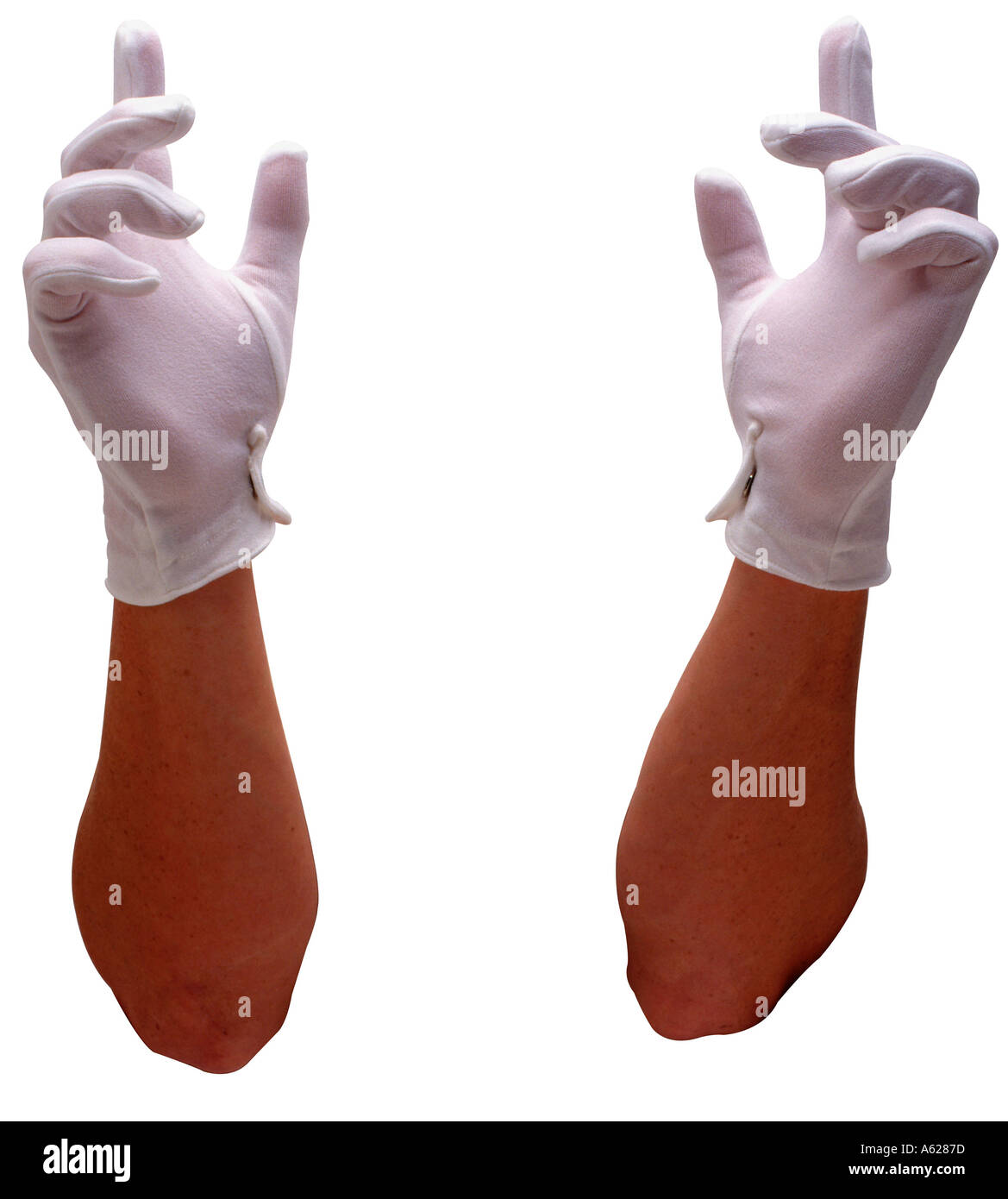 Magician hand gesture Cut Out Stock Images & Pictures - Alamy