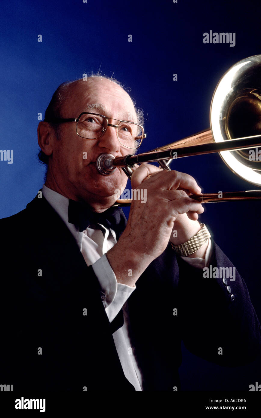 Trombone technique hi-res stock photography and images - Alamy