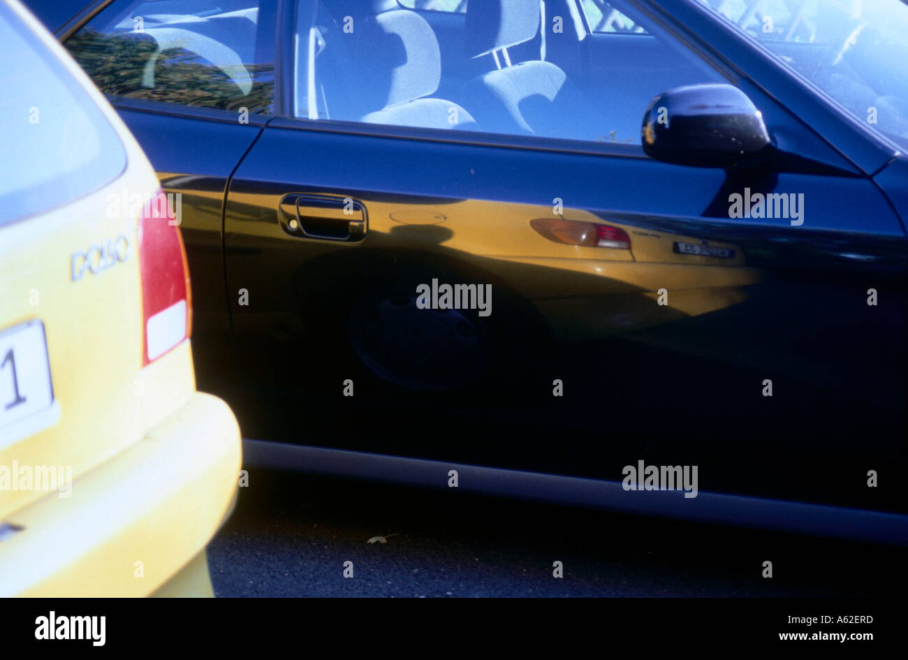 Side profile of car Stock Photo - Alamy