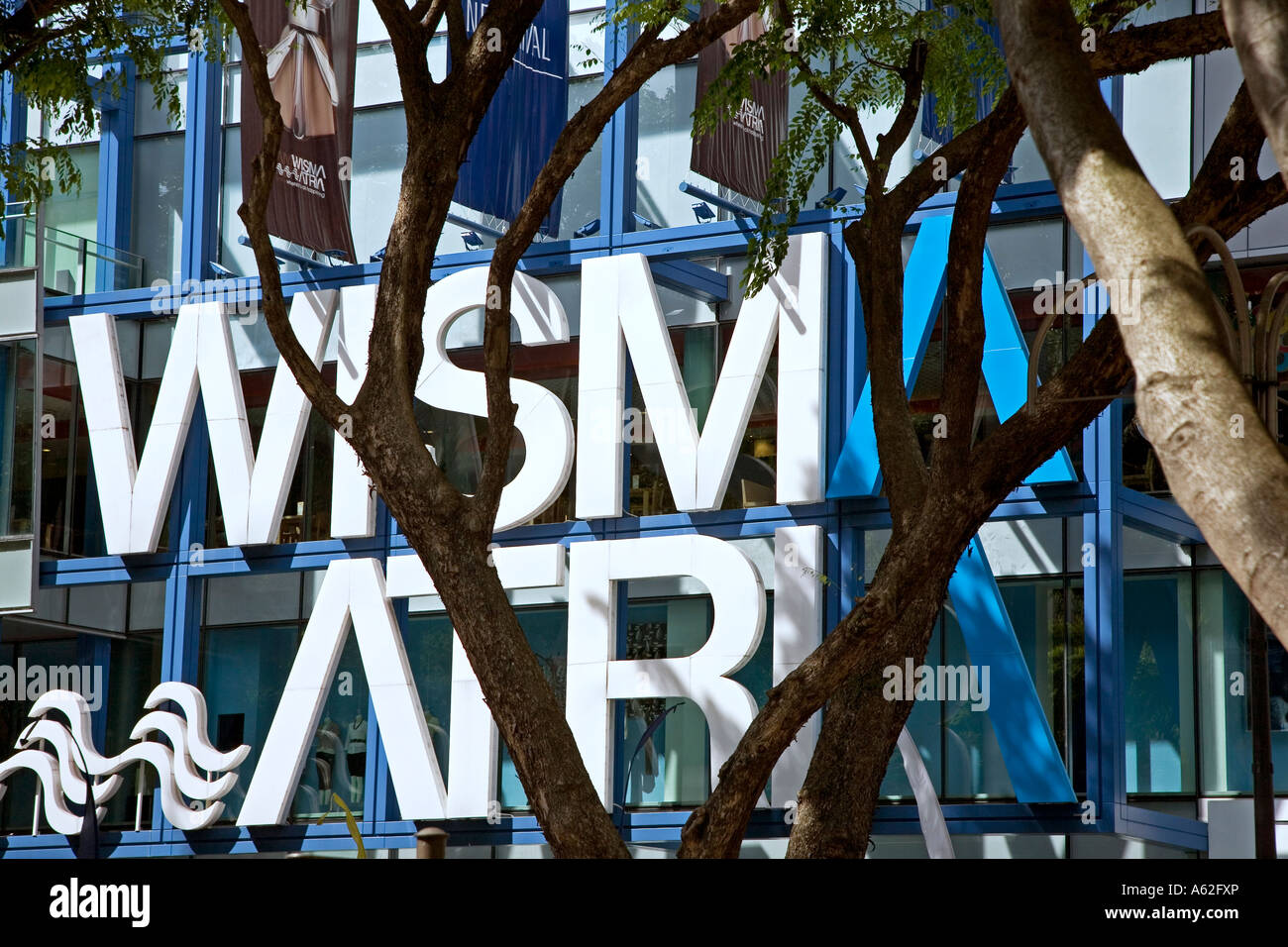 Exterior of Wisma Atria shopping mall on Orchard Road Singapore's main ...