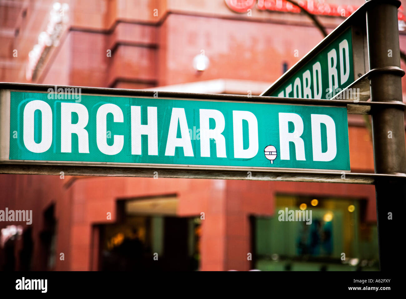 Orchard road street sign singapore hi-res stock photography and images ...