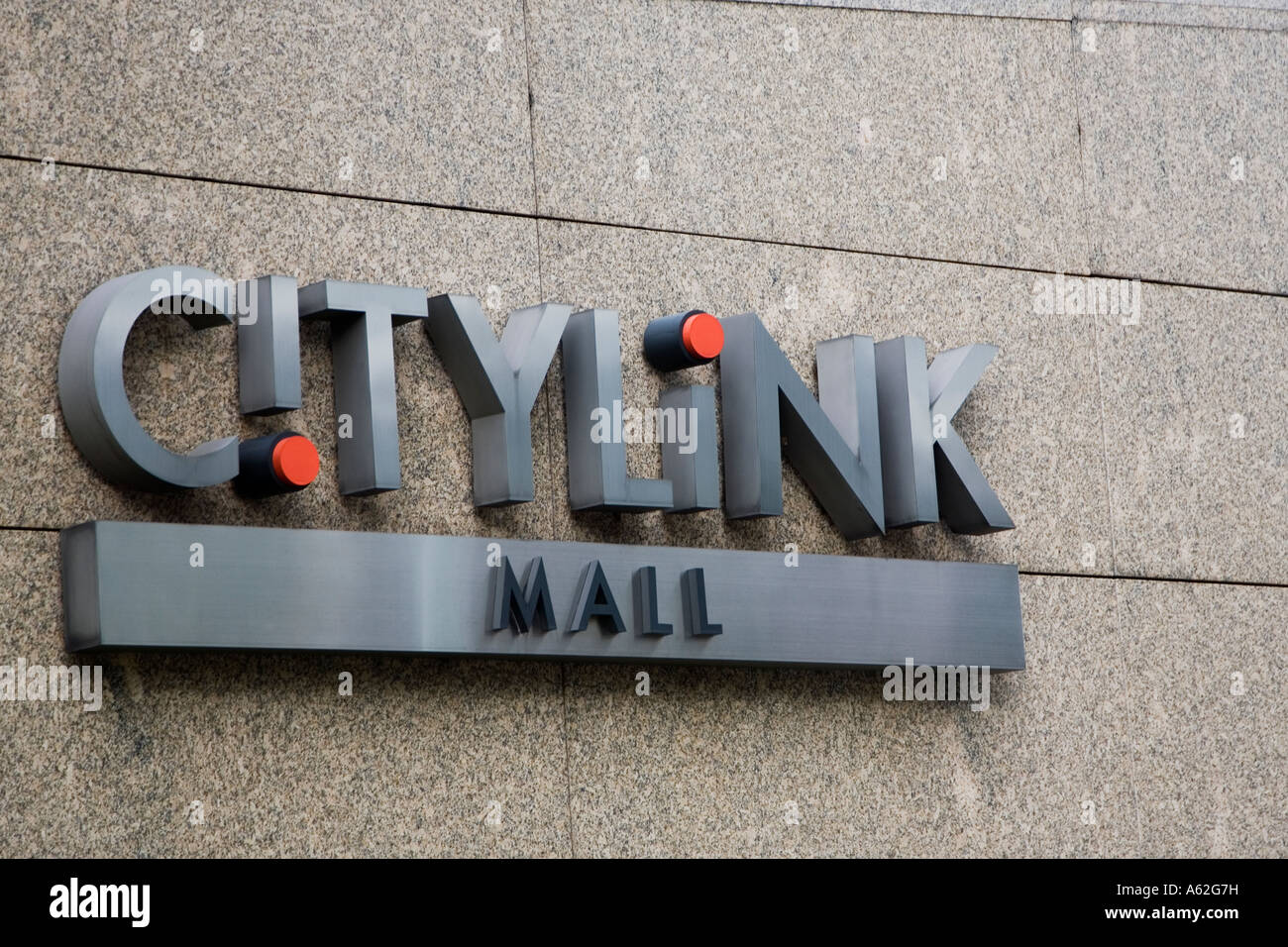 CityLink Mall sign, Singapore Stock Photo - Alamy