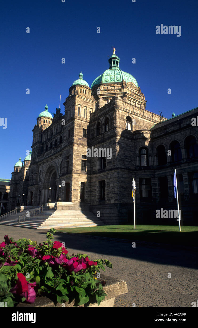 Parliament and government house in beautiful Victoria British Columbia ...