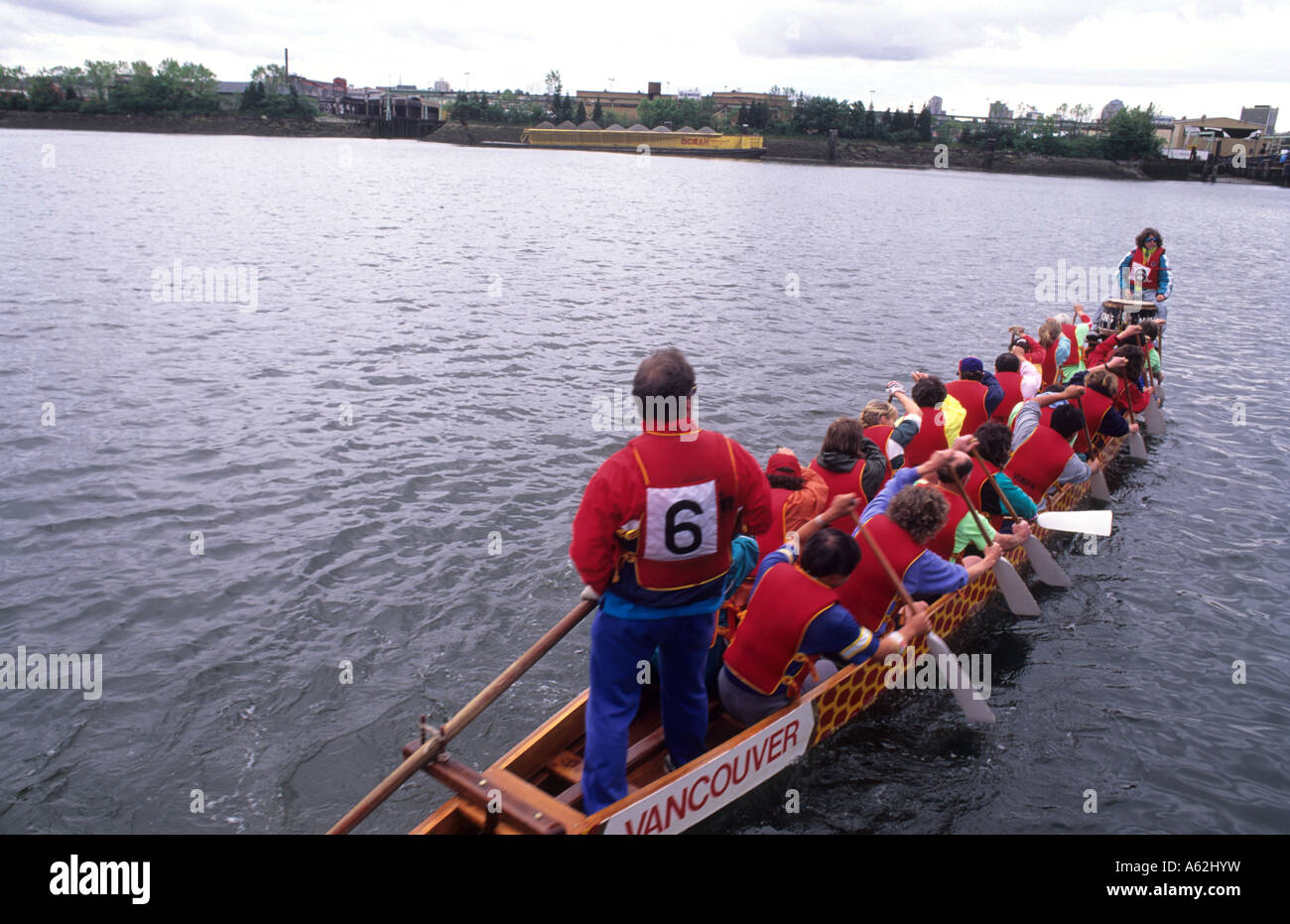 Dragon Races in Vancouver British Columbia Canada Stock Photo - Alamy
