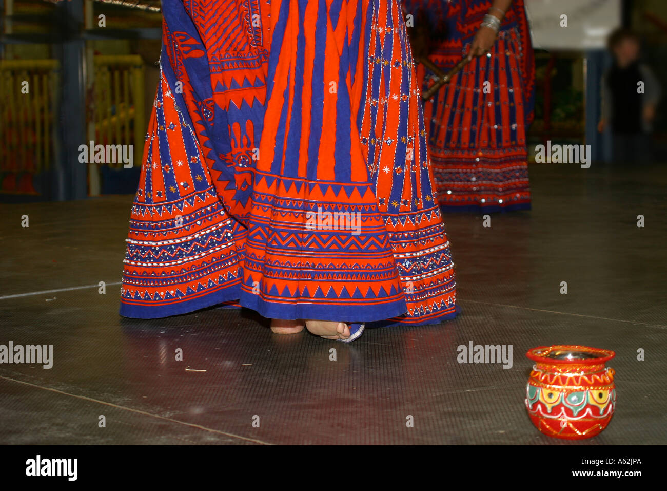 Indian folk dance Stock Photo - Alamy