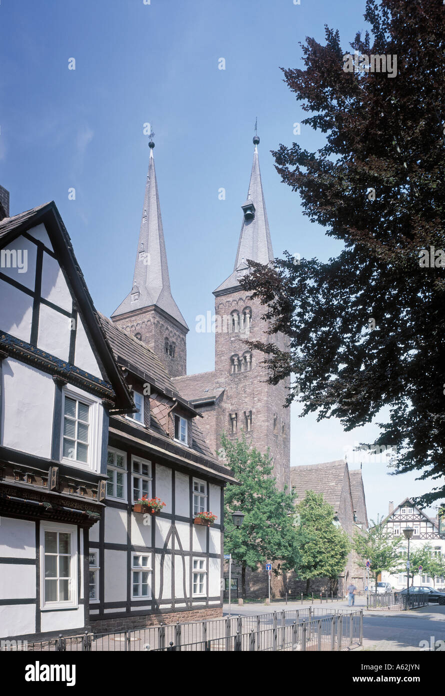 Höxter, St. Kiliankirche, teilweise aus dem 12. Jahrhundert, um 1400 ...