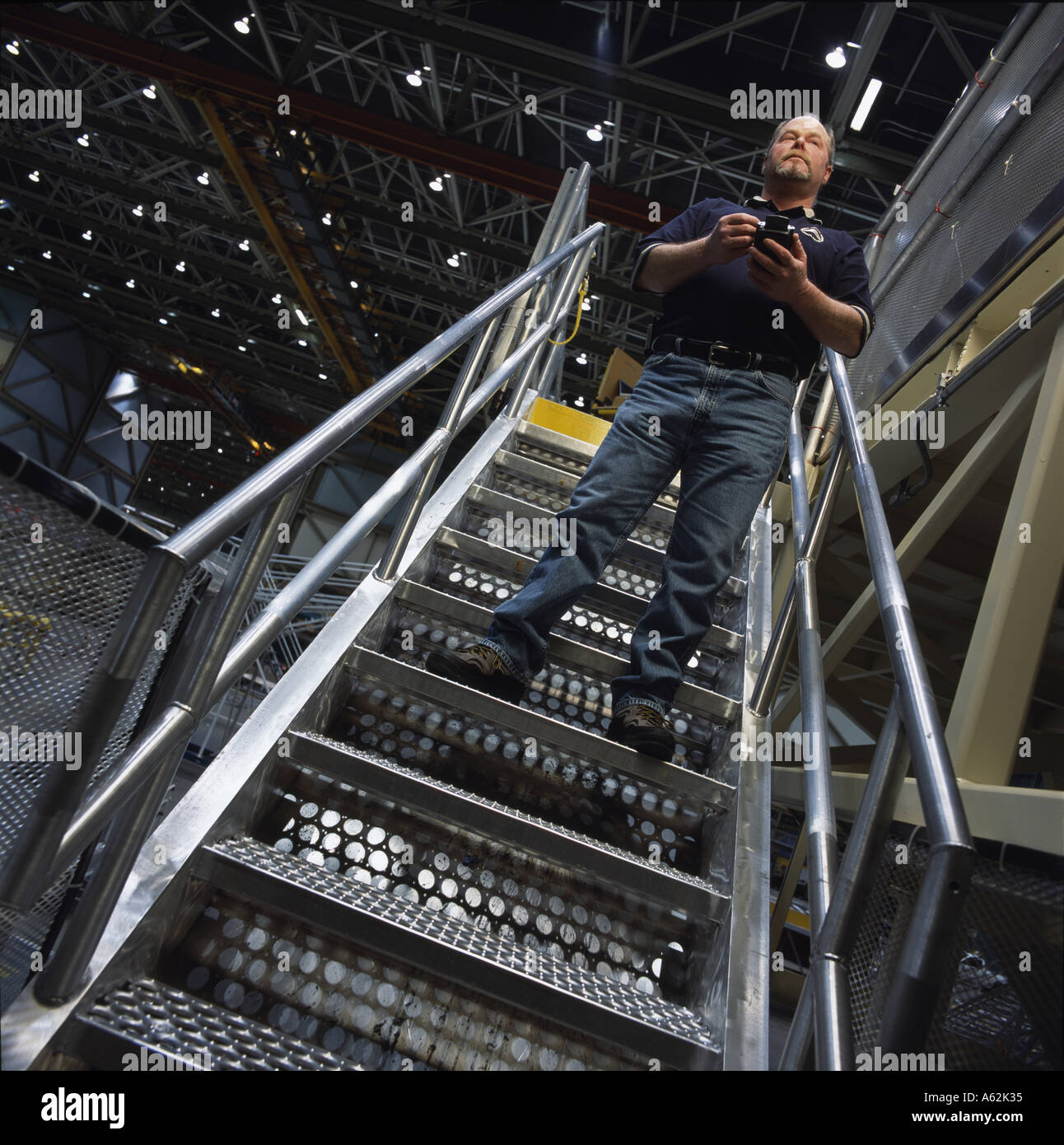 747 stairs hi-res stock photography and images - Alamy