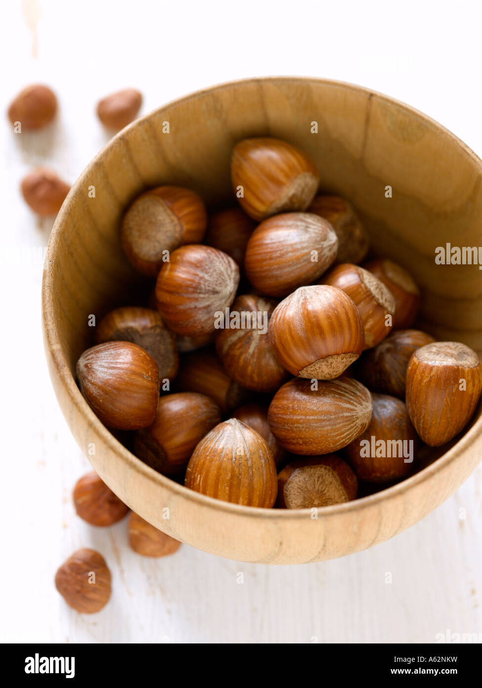 Hazelnuts shot with professional medium format digital camera Stock ...