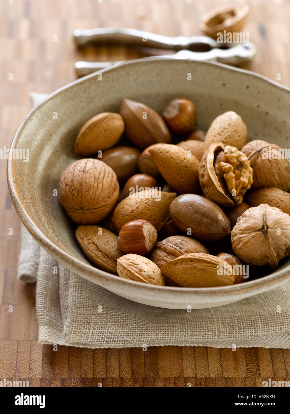 Mixed nuts in shells selection hi-res stock photography and images - Alamy