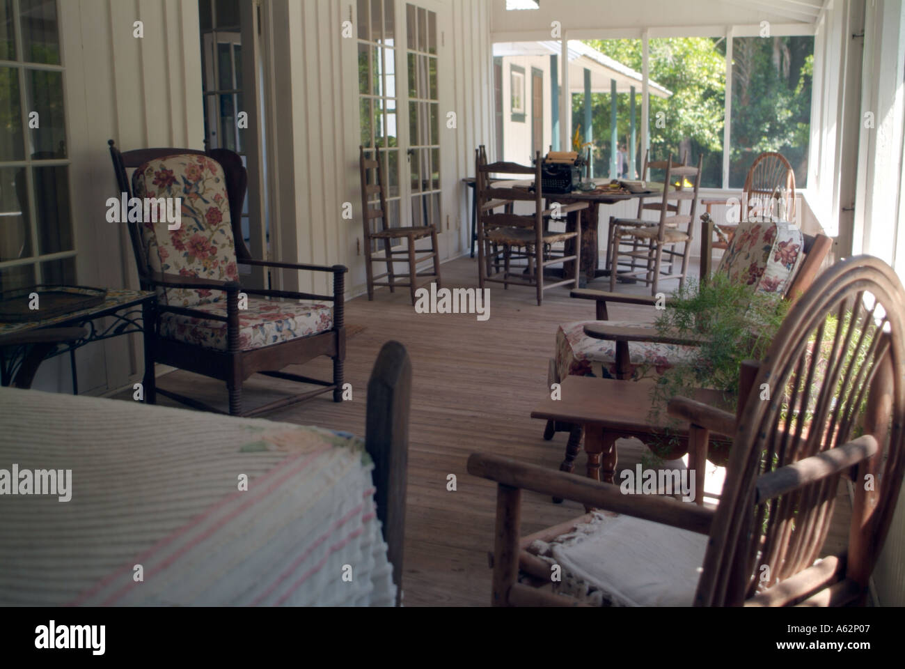 farmhouse porch Marjorie Kinnan Rawlings Historic State Park Cross ...