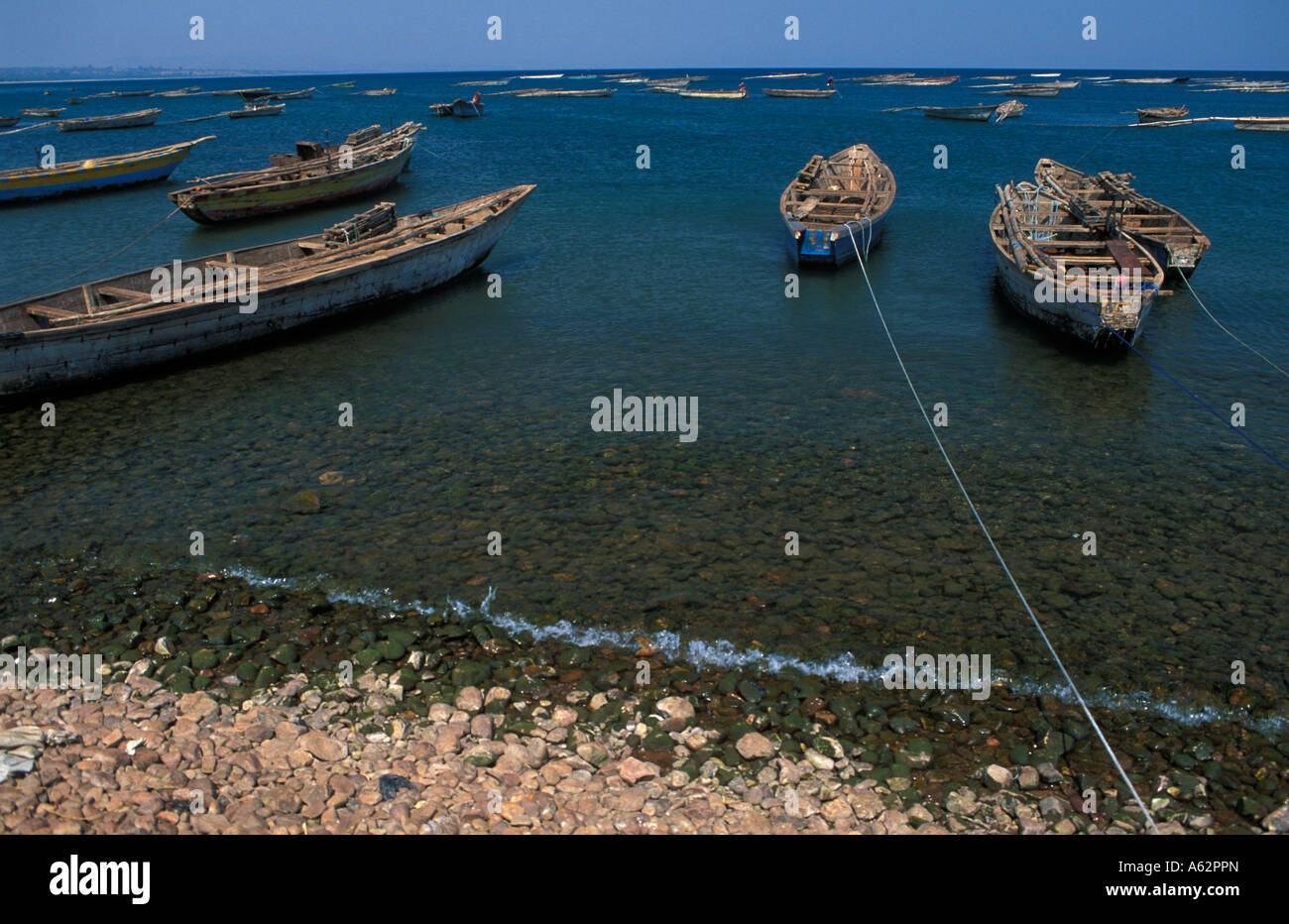 Katonga fishing village near Kigoma Lake Tanganyika Tanzania Stock ...