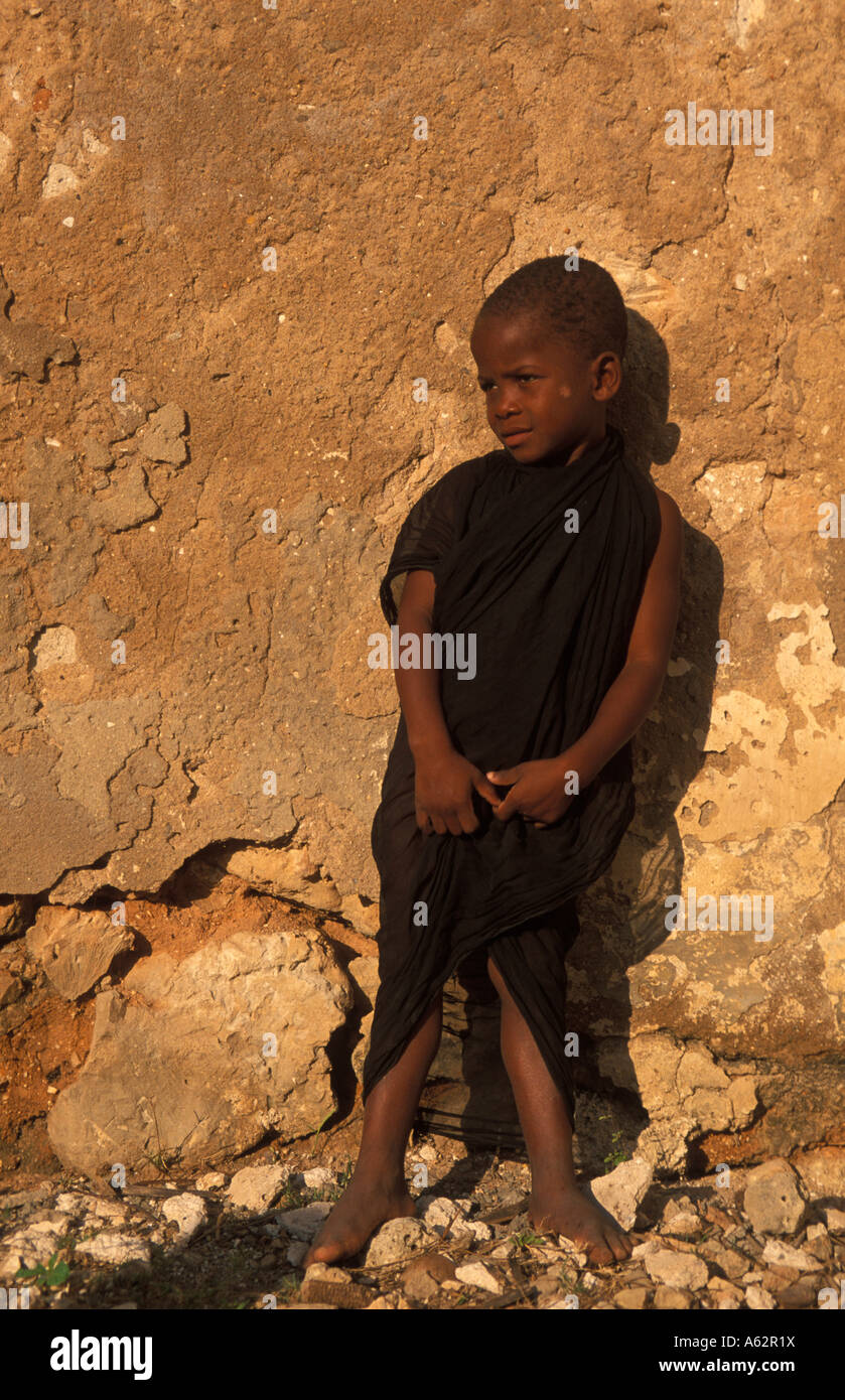 child Mikindani South Coast Tanzania Stock Photo - Alamy