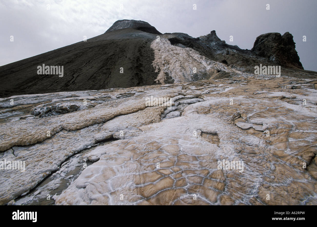 Ol Doinyo L'Engai active carbonate volcano near lake Natron Tanzania ...