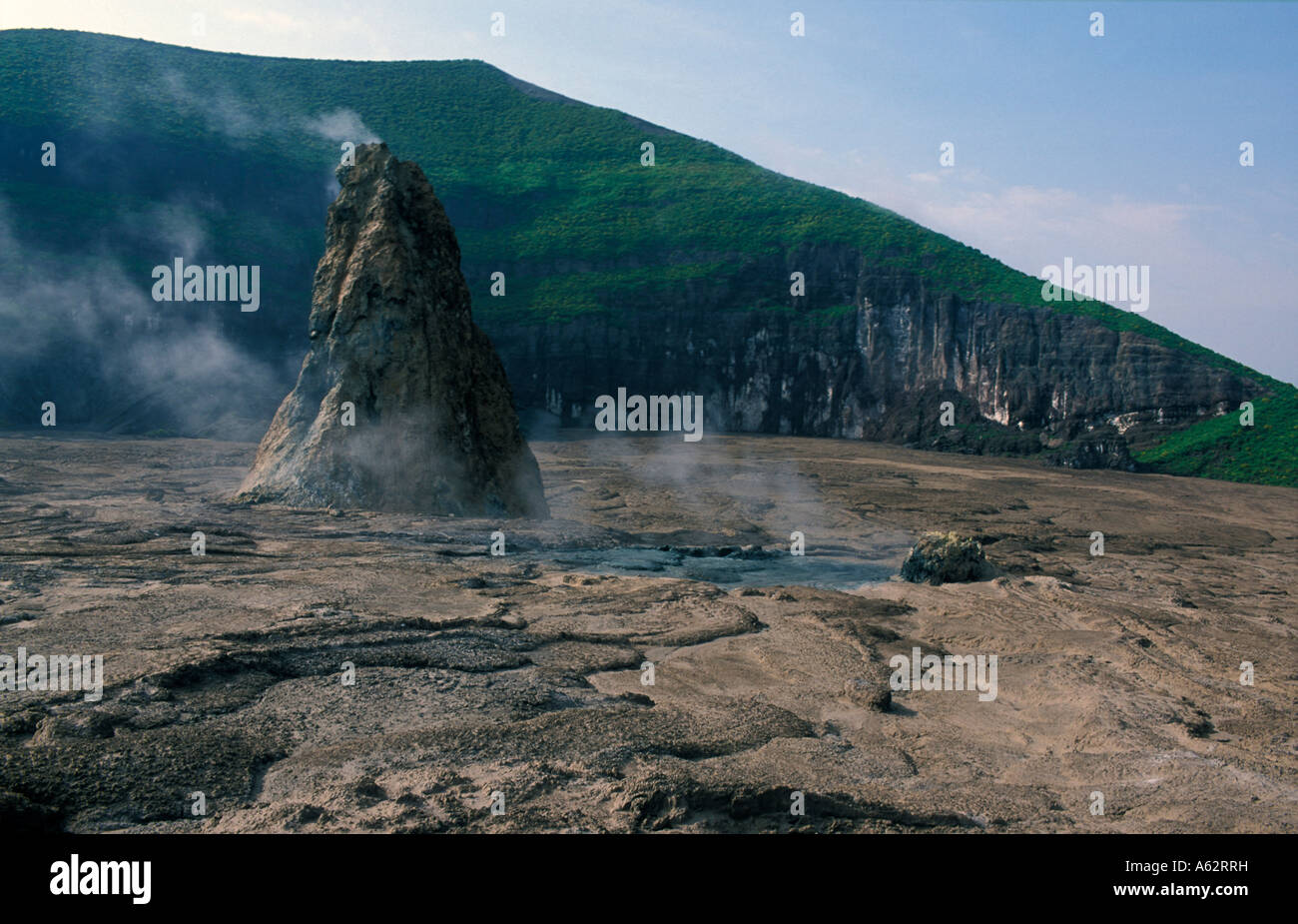Ol Doinyo L'Engai active carbonate volcano near lake Natron Tanzania ...