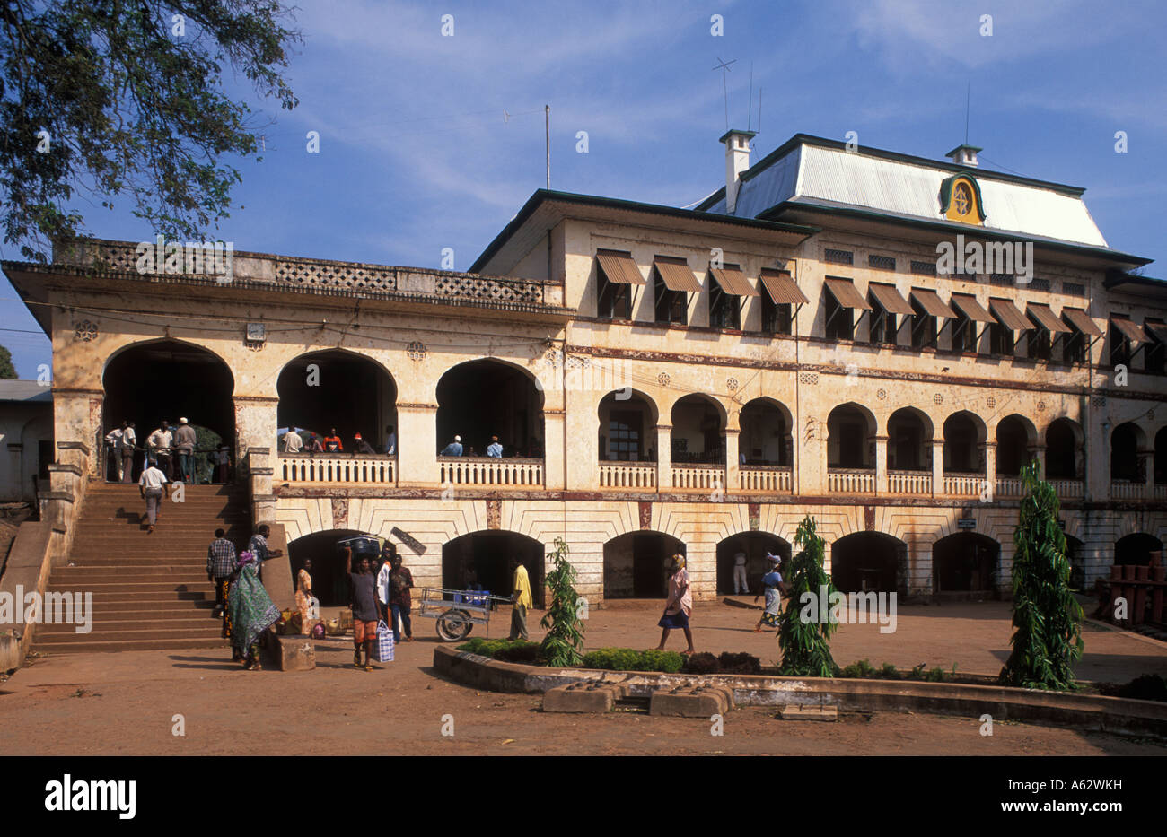Kigoma railway station in German colonial style terminus of central ...