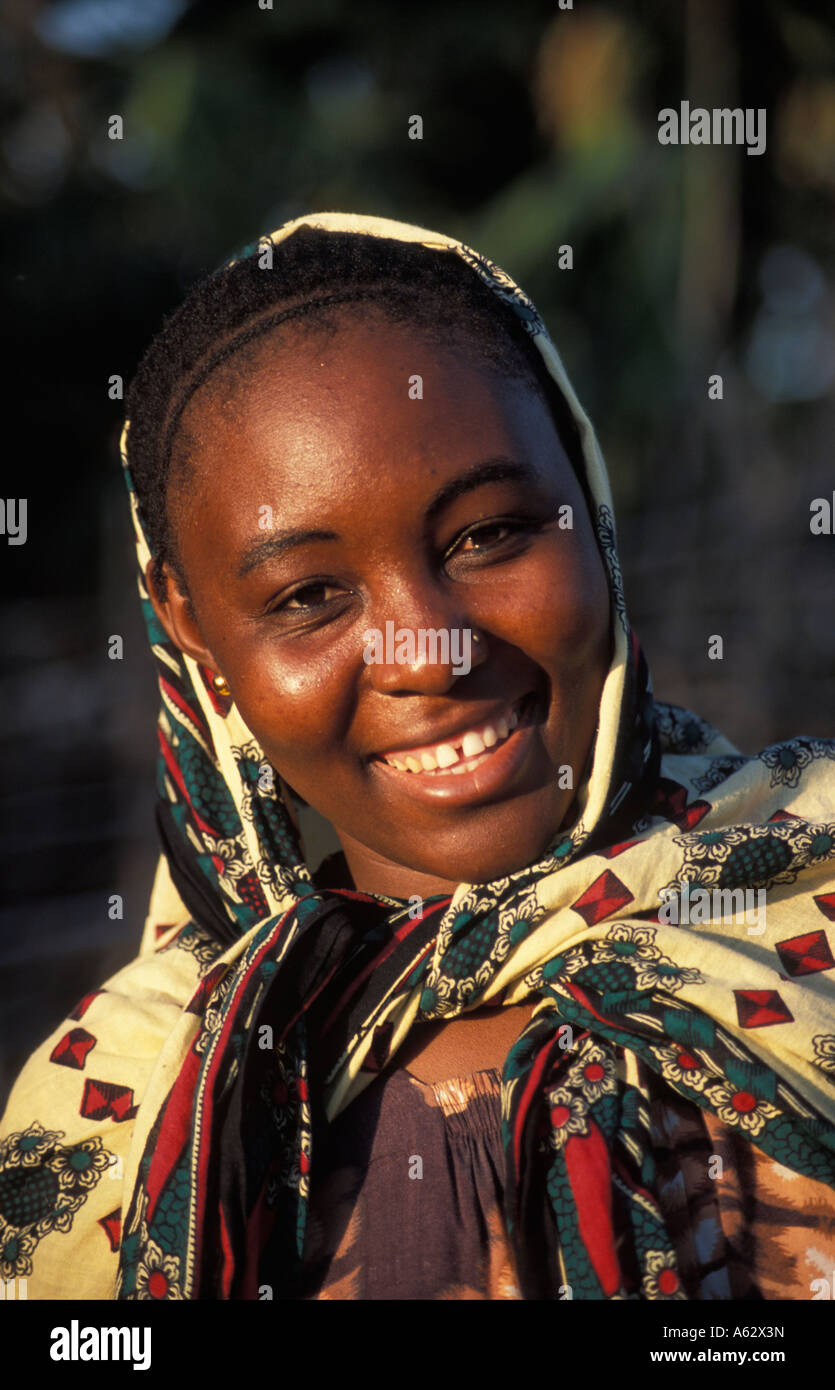 Swahili woman Kilwa Kivinje South Coast Tanzania Stock Photo - Alamy