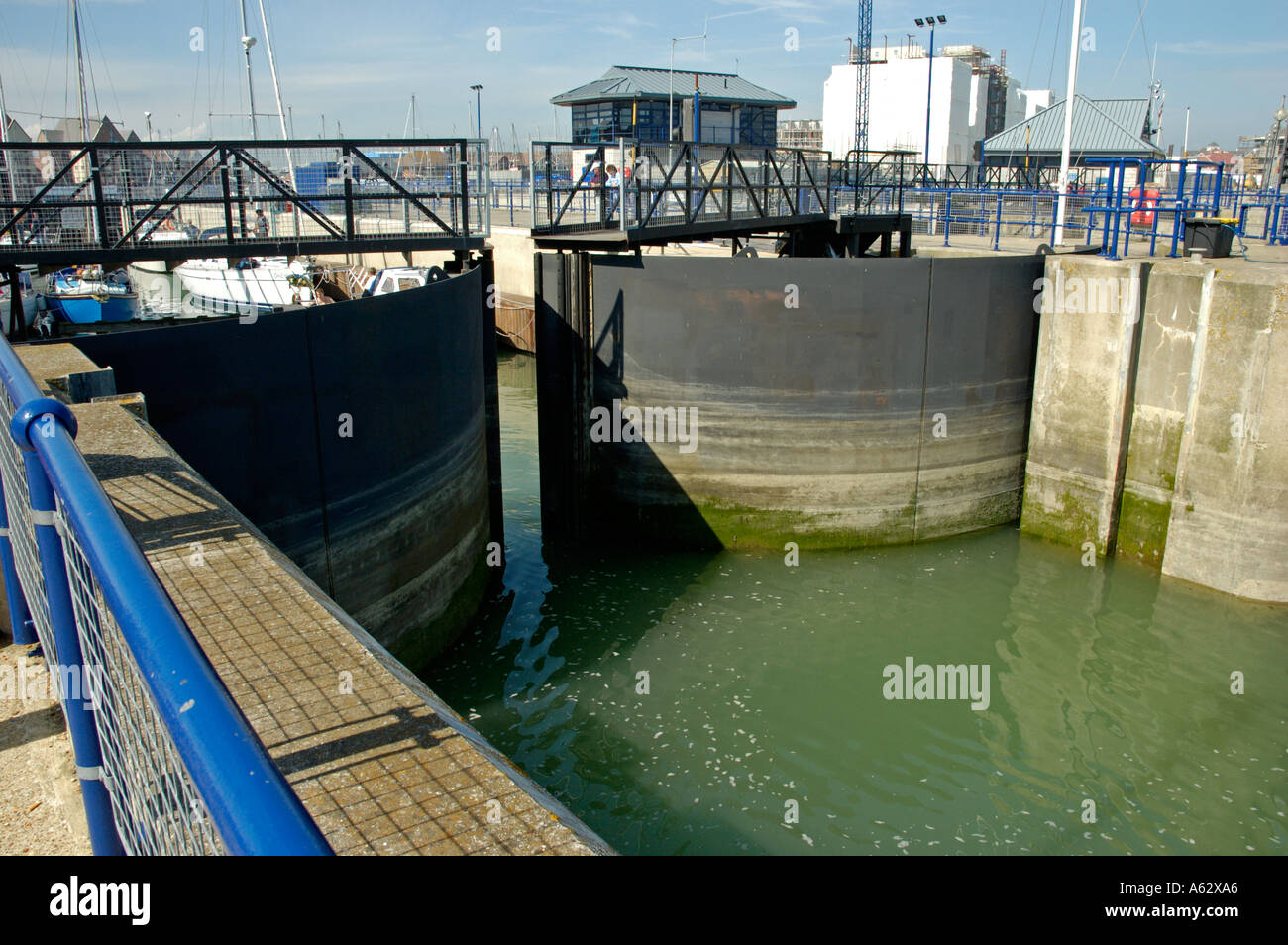 Sovereign Harbour Lock High Resolution Stock Photography and Images - Alamy
