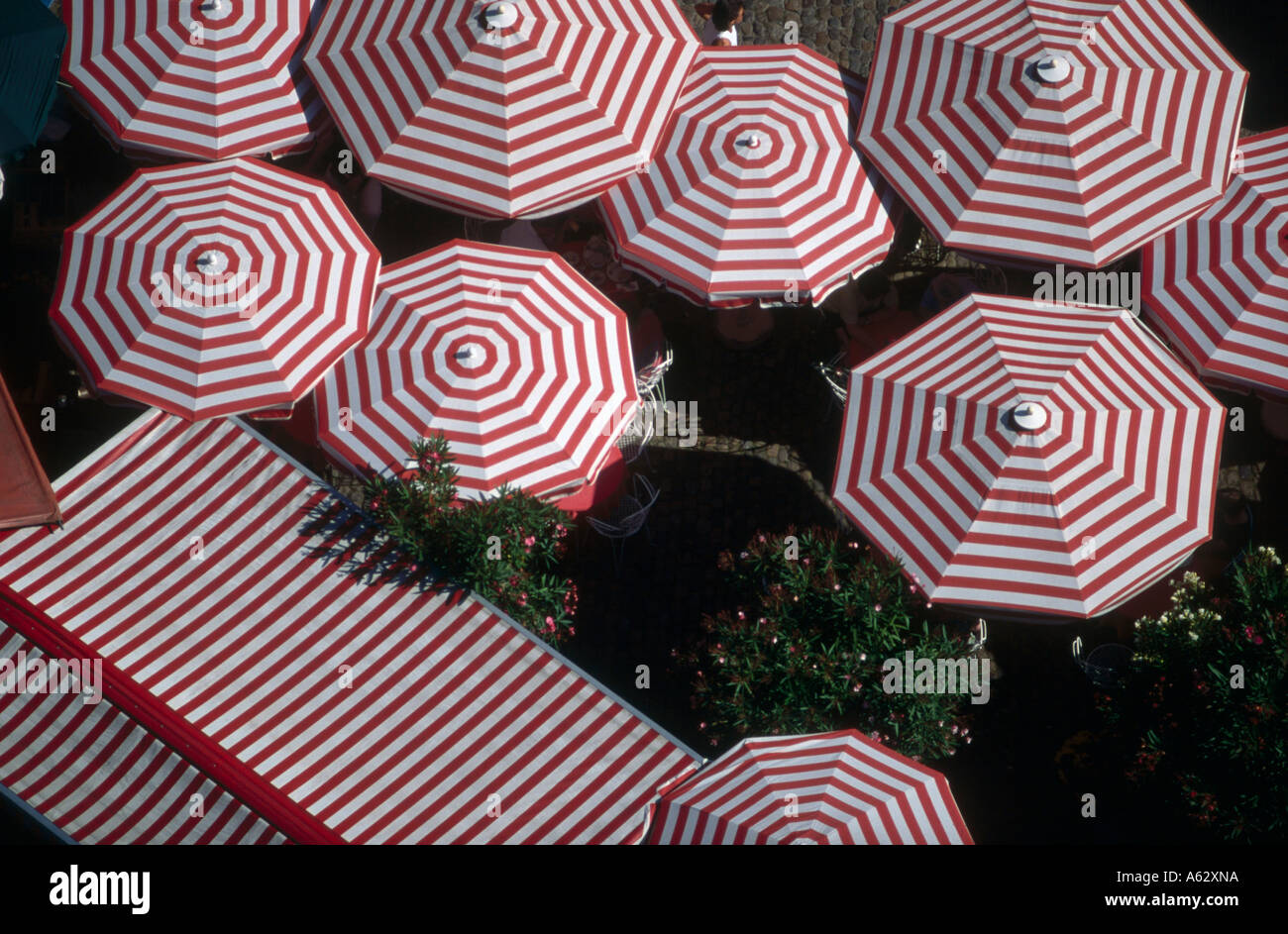 Stripey Parasols High Resolution Stock Photography and Images - Alamy