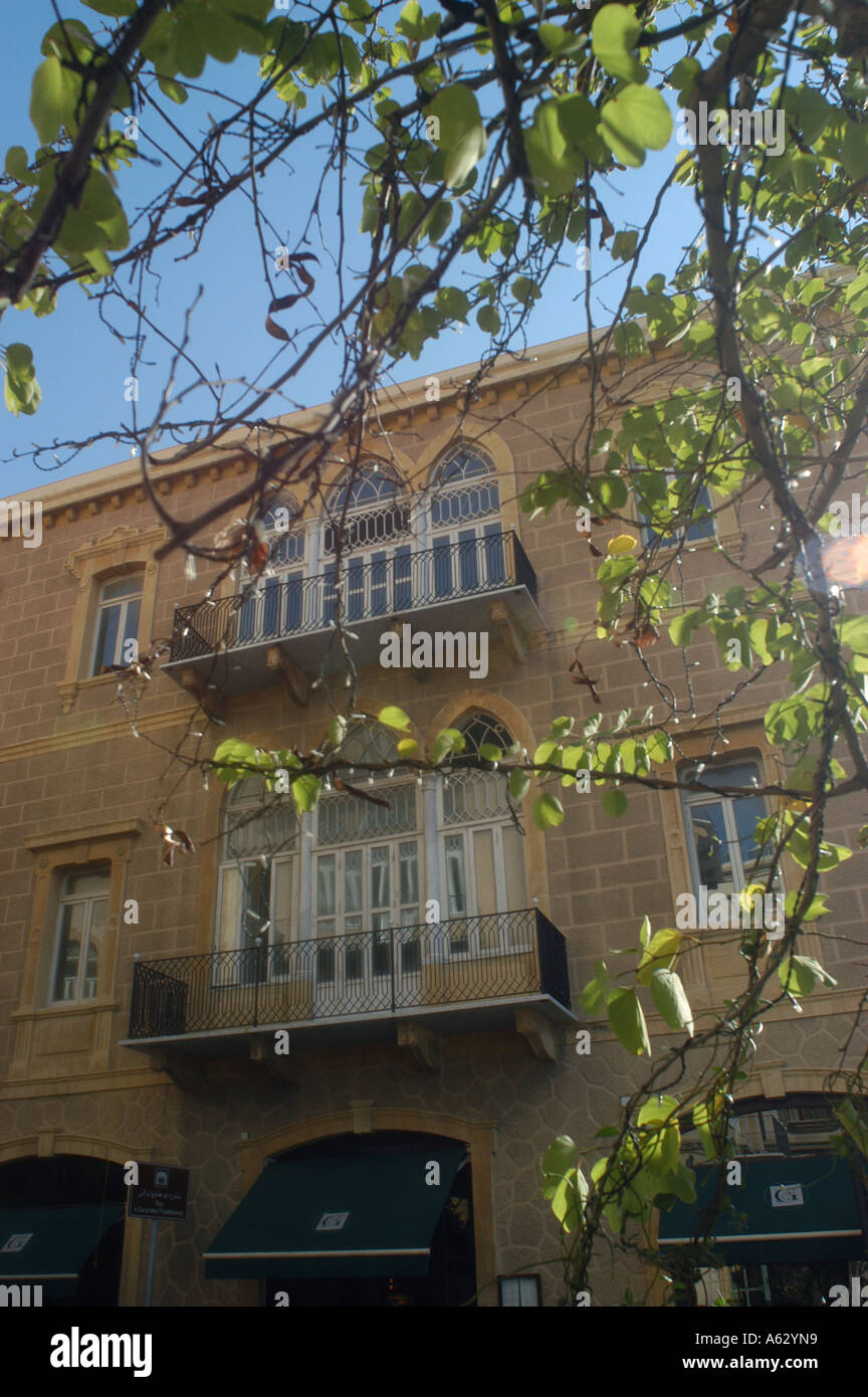 Beirut Downtown Gemmayze sector Typical Lebanese house Stock Photo - Alamy