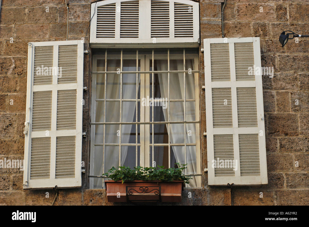 Window Detail of a house downtown Beirut Lebanon Stock Photo - Alamy