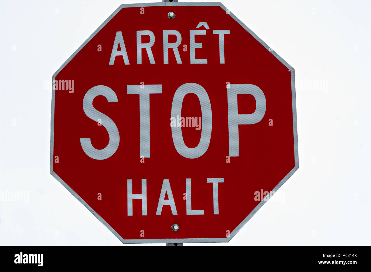 Arret Stop High Resolution Stock Photography and Images - Alamy