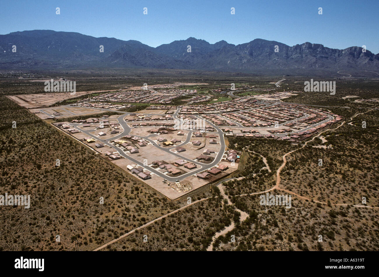 Arizona urban sprawl hi-res stock photography and images - Alamy