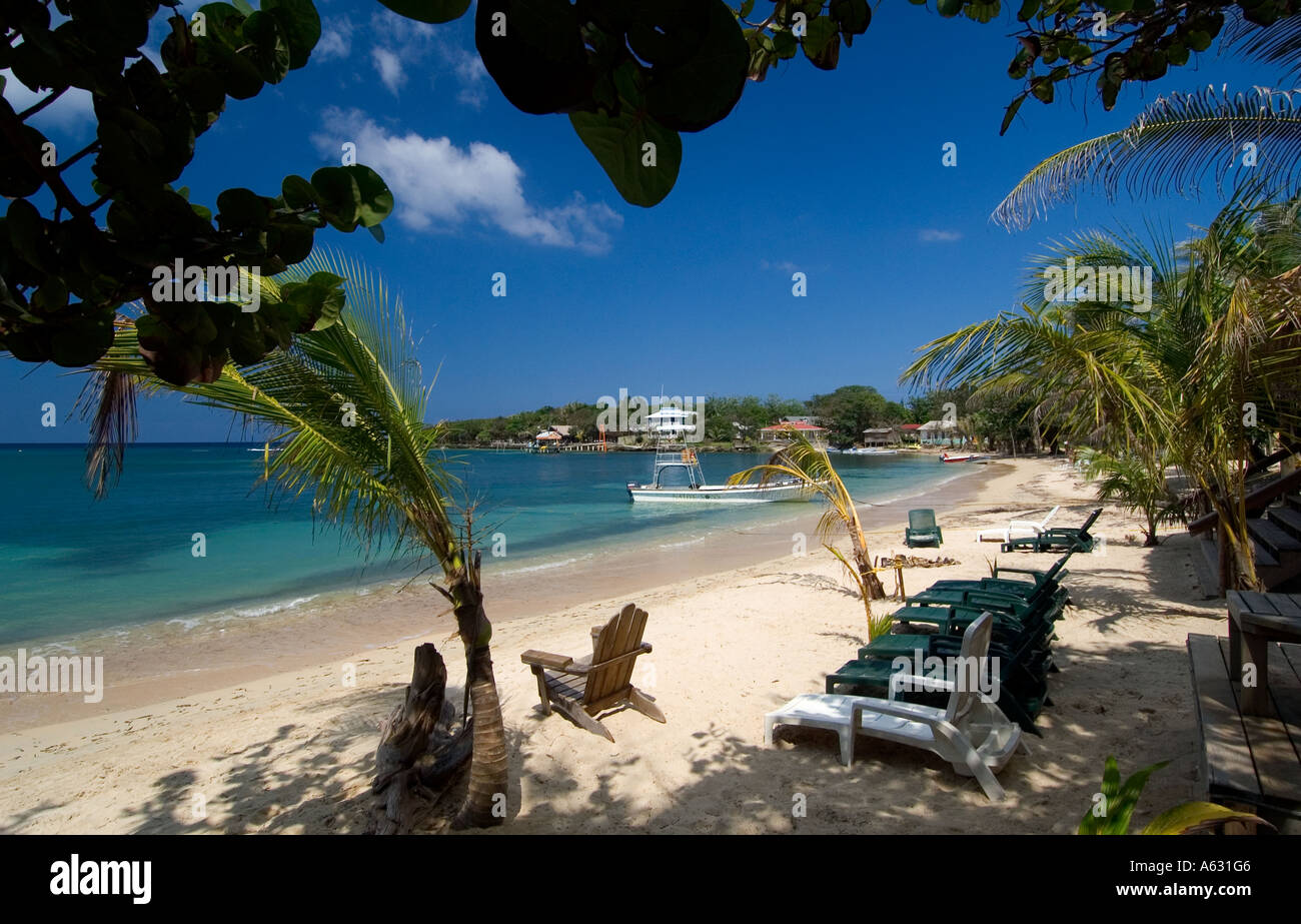West end Roatan Stock Photo - Alamy