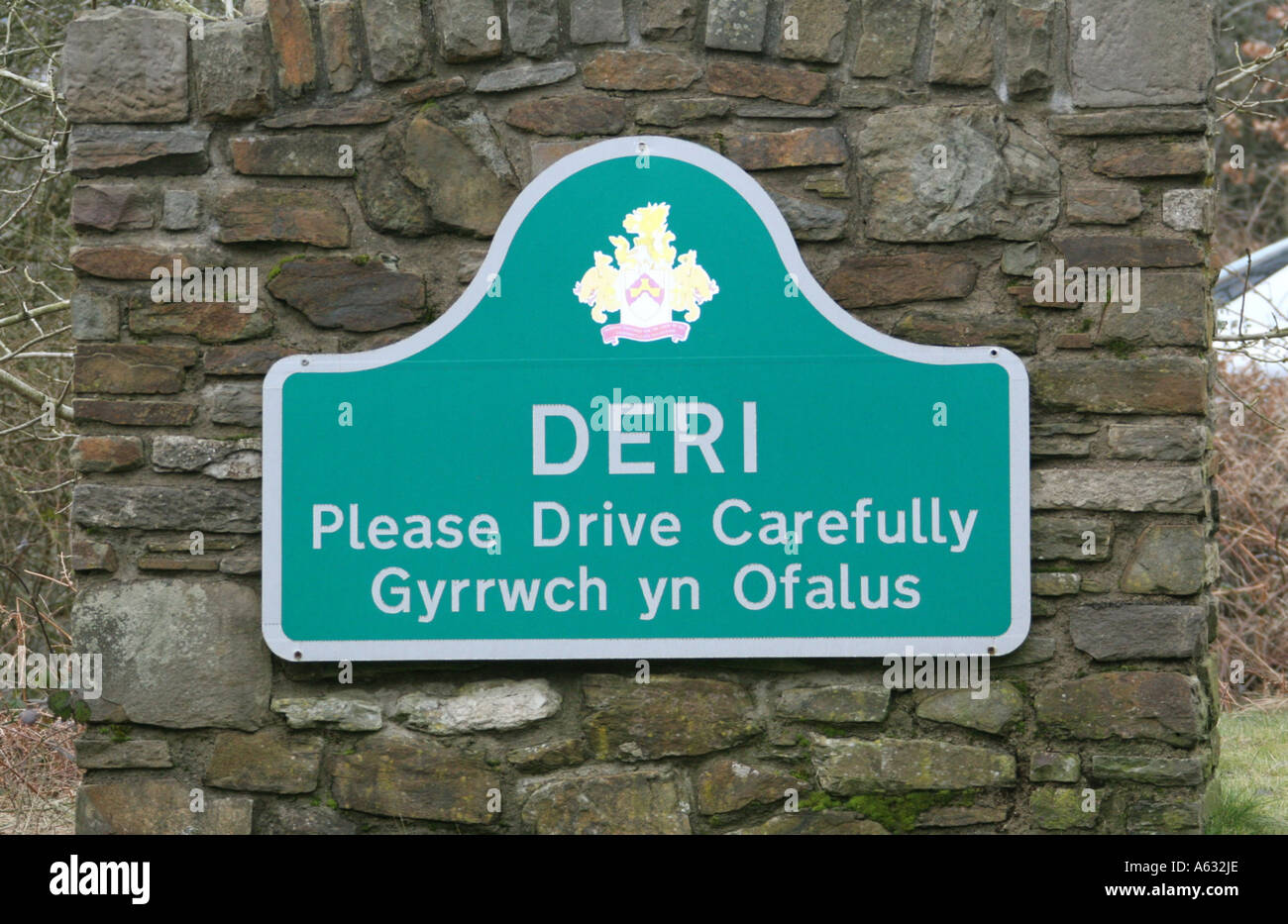 Deri South Wales GB UK 2006 Stock Photo - Alamy