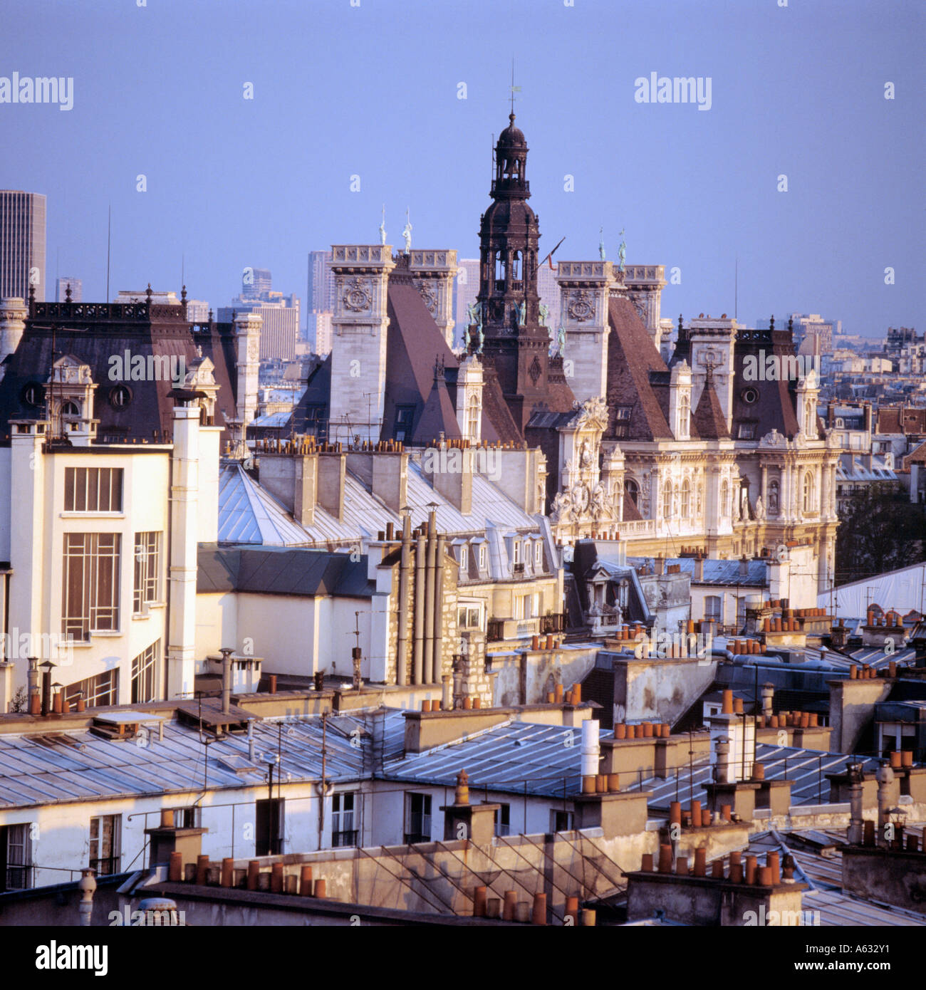 Buildings in city, Paris, France Stock Photo - Alamy
