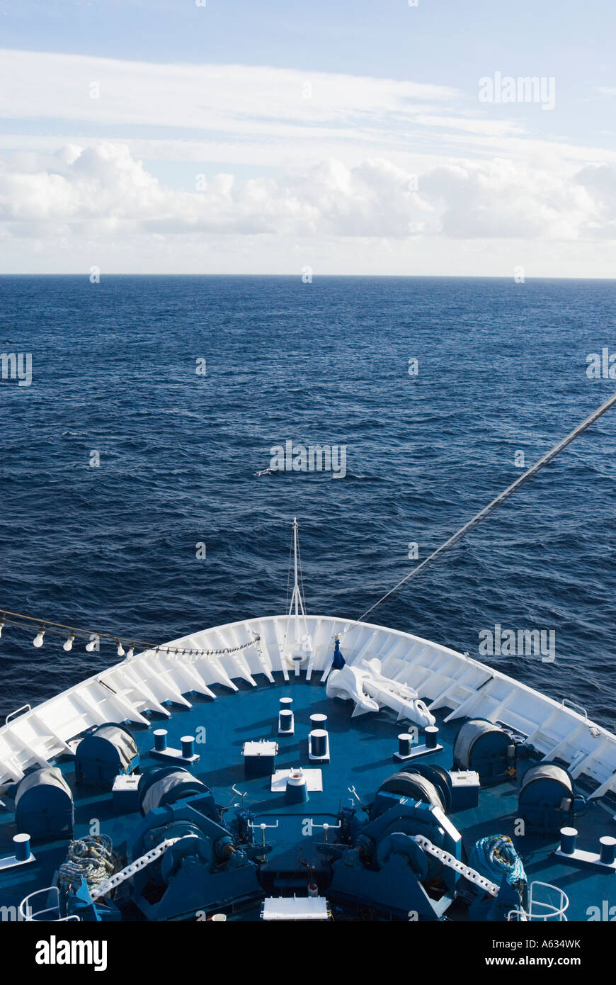 Front of cruise ship Stock Photo - Alamy