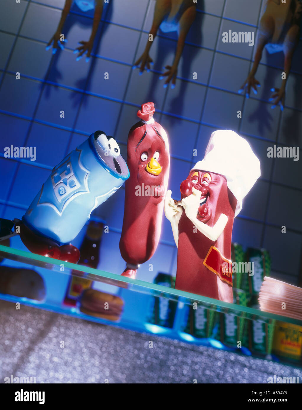 Cartoon ketchup bottle hi-res stock photography and images - Alamy