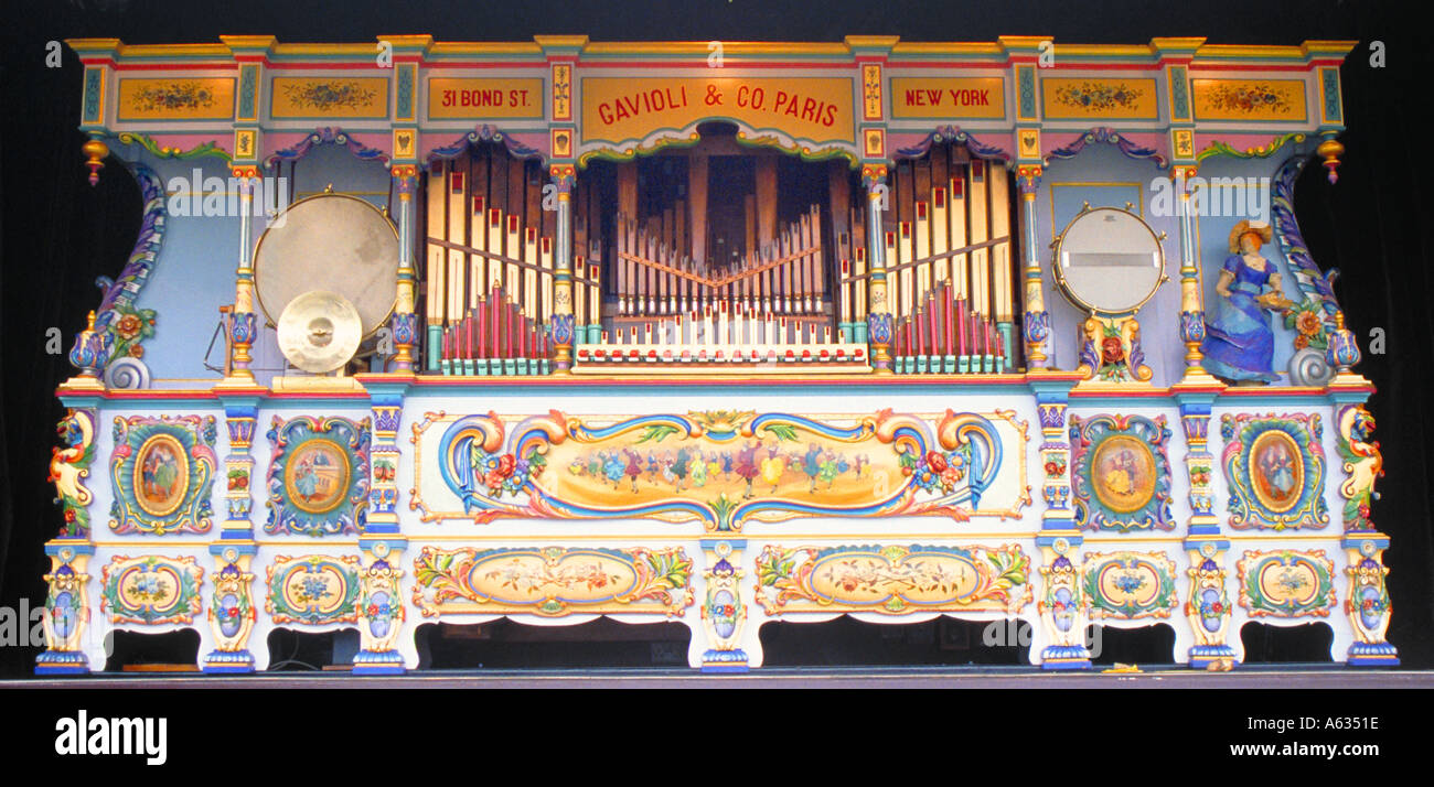Gavioli Fairground Organ Stock Photo - Alamy