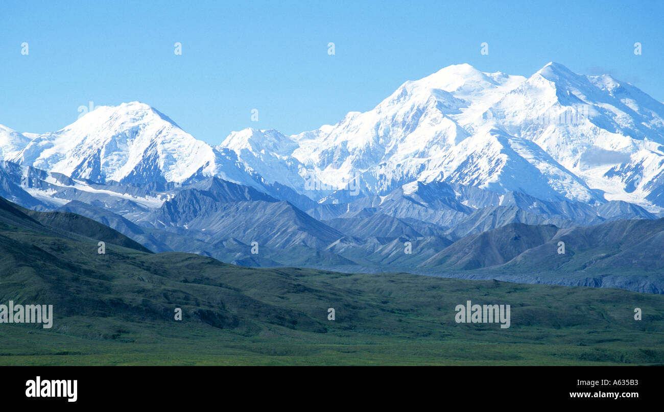 Mt denali clear sky hi-res stock photography and images - Alamy