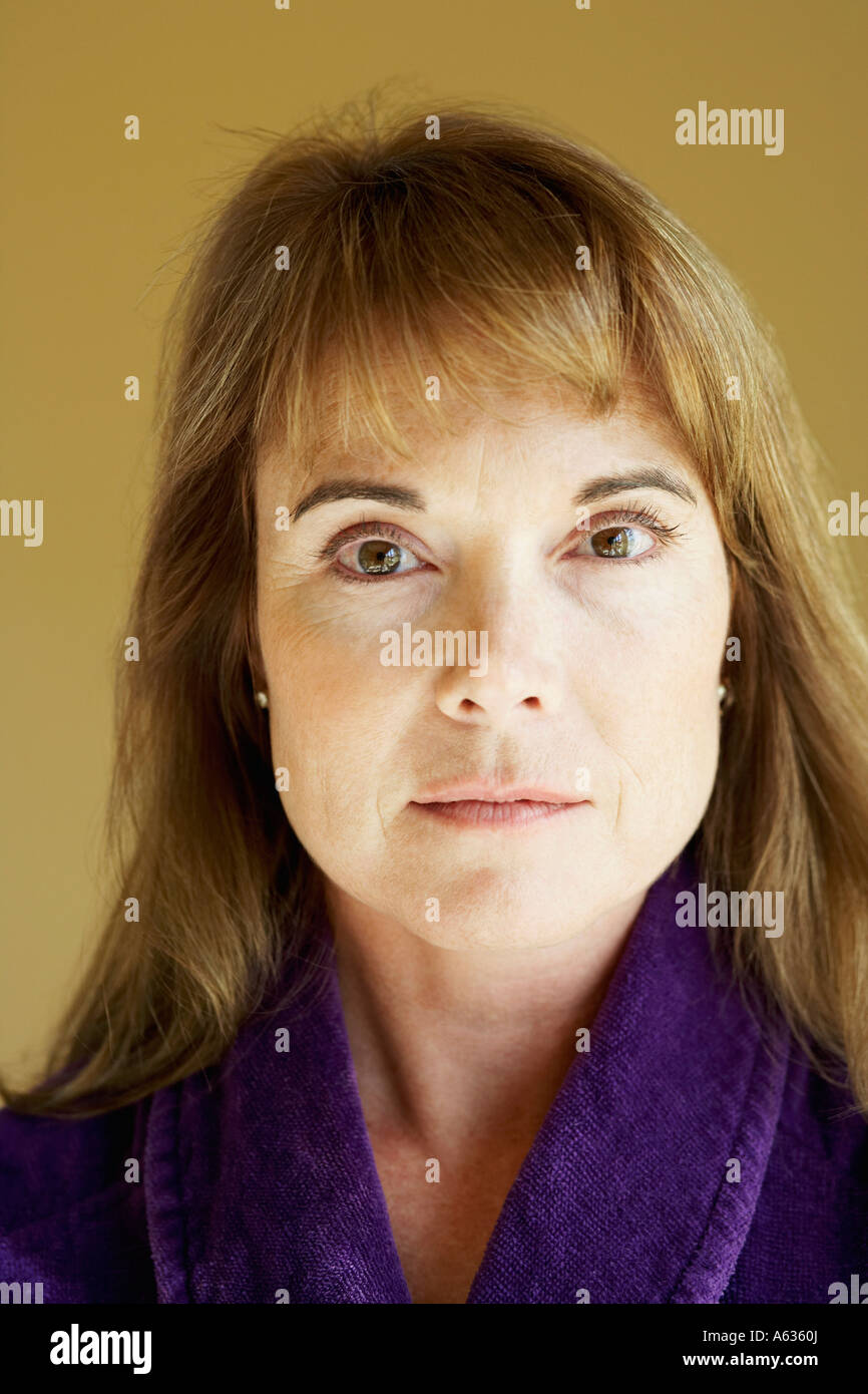 Portrait of a mid adult woman Stock Photo - Alamy