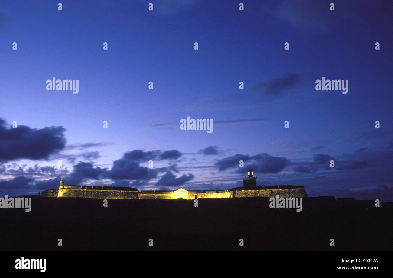 El Morro Castle San Juan Puerto Rico Stock Photo - Alamy