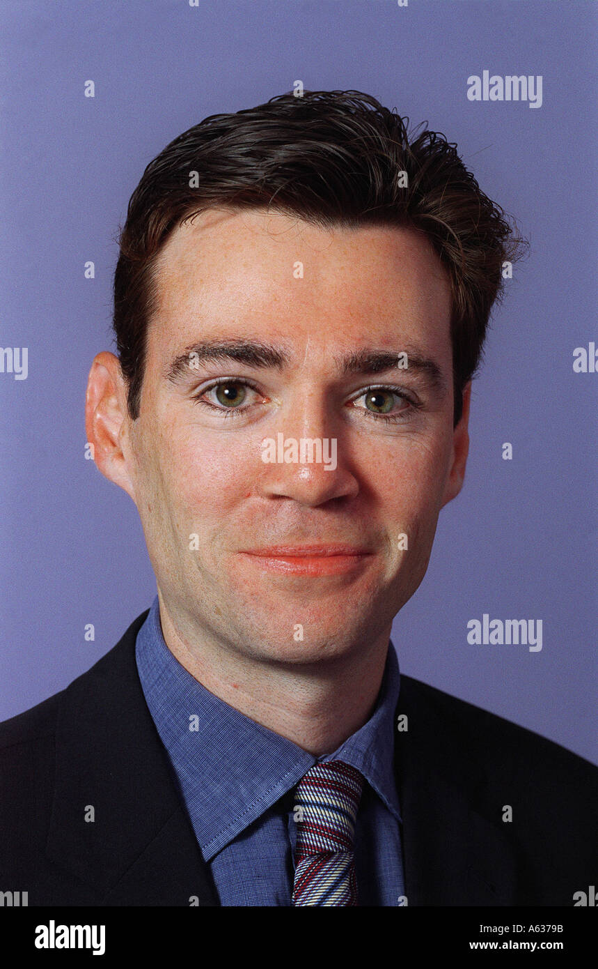 Andy Burnham MP Labour for Leigh Stock Photo - Alamy